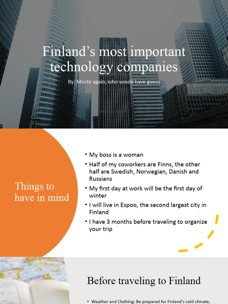 Finland's Most Important Technology Companies | PDF
