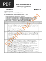 Class 12 Entrepreneurship Notes | PDF | Business