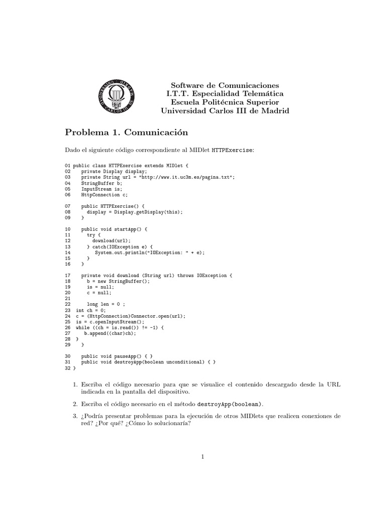 EJ5 Problemas Midp | PDF | Contraseña | Ciencias de la Computación