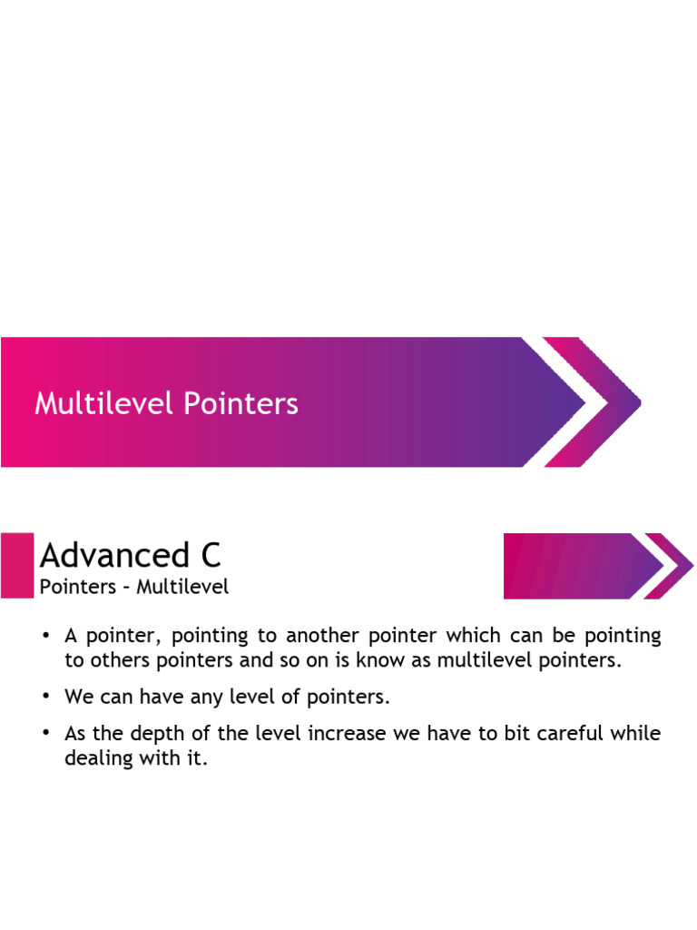 10 Pointers Part2 Pdf Pointer Computer Programming Computer Science