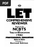 Let Table of Specification 2023-2024 | PDF | Mathematics | Science