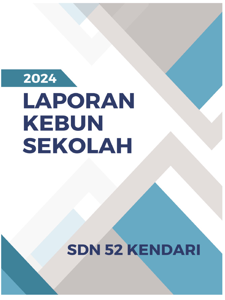 Laporan Kebun Sekolah | PDF
