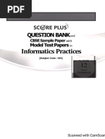 Class 11 IP Annual Exam (QP) Sample Paper 1 | PDF | Databases | Byte