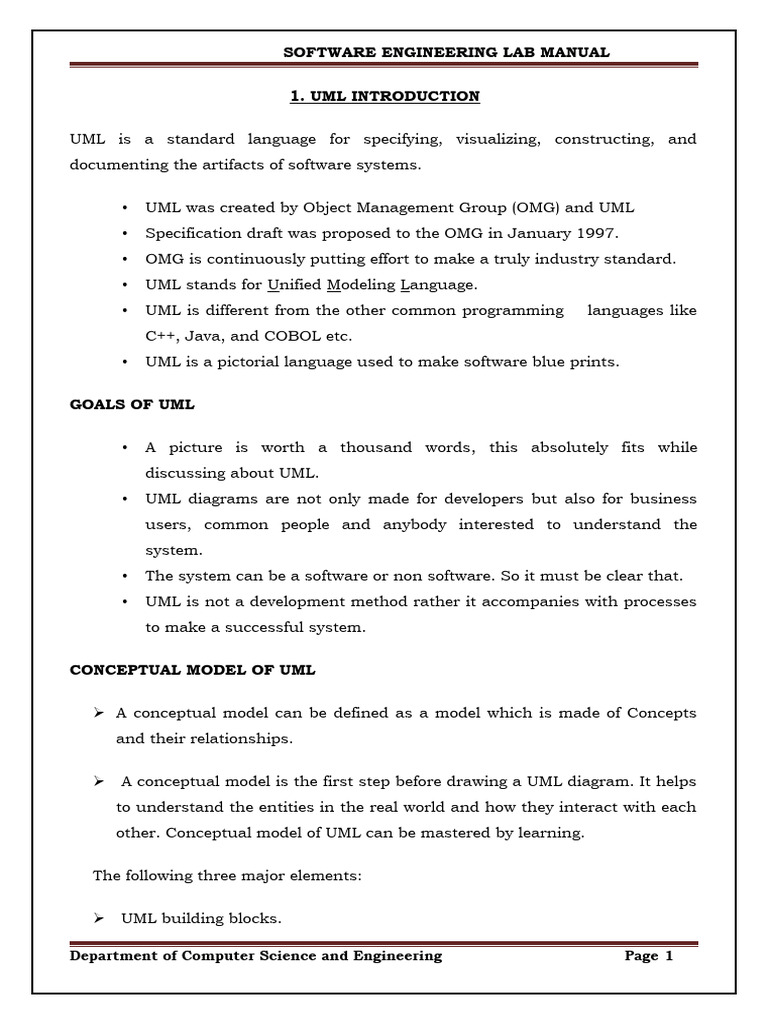 SE Lab Manual | PDF | Use Case | Unified Modeling Language