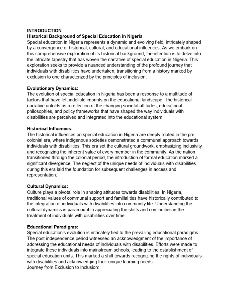 EDU 303 ASSIGNMENT | PDF | Special Education | Inclusion (Education)