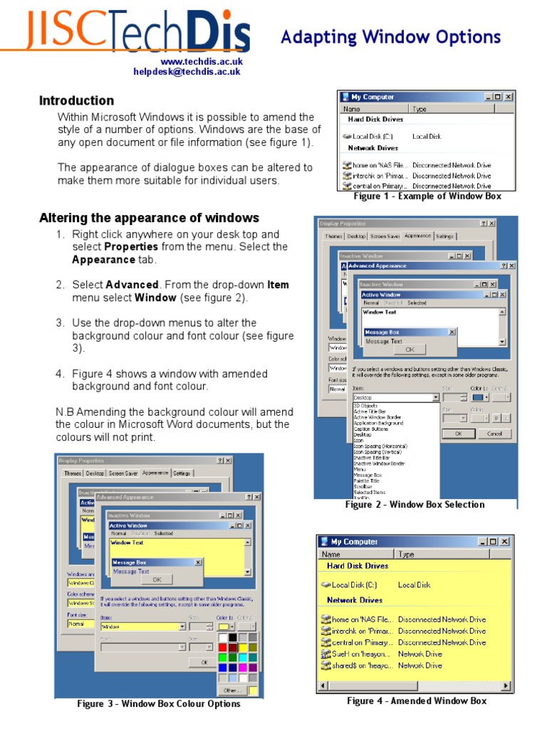 Customize Windows Appearance Settings | PDF | Games & Activities | Art