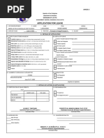 CS Form No. 6, Revised 2020 (Application For Leave) (Secured) | PDF ...