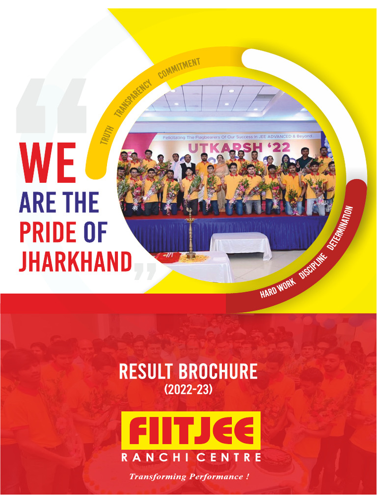 Fiitjee Ranchi Results | PDF