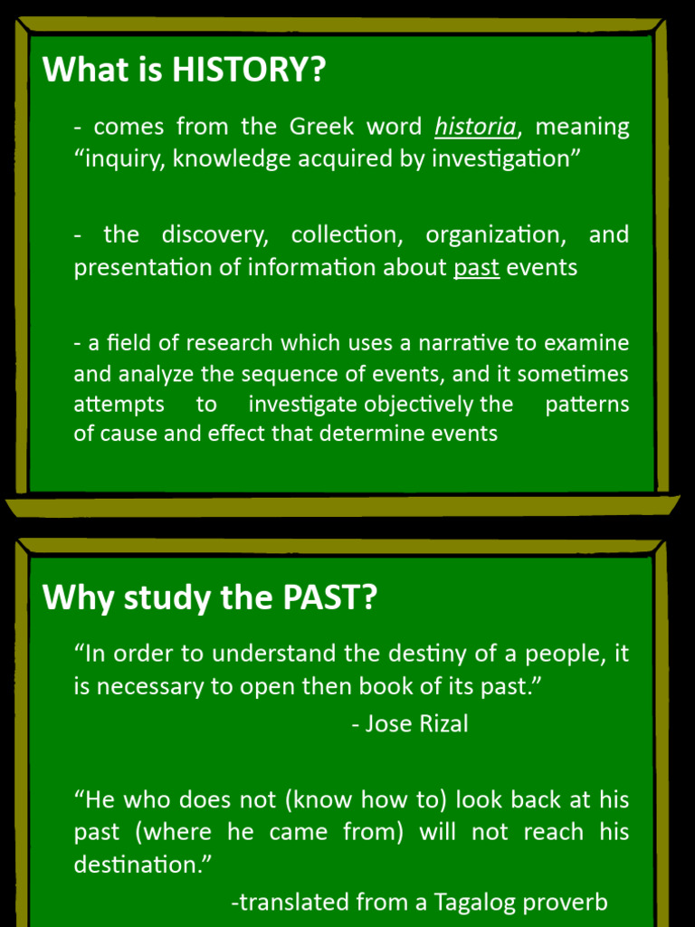 History Intro | PDF | Knowledge