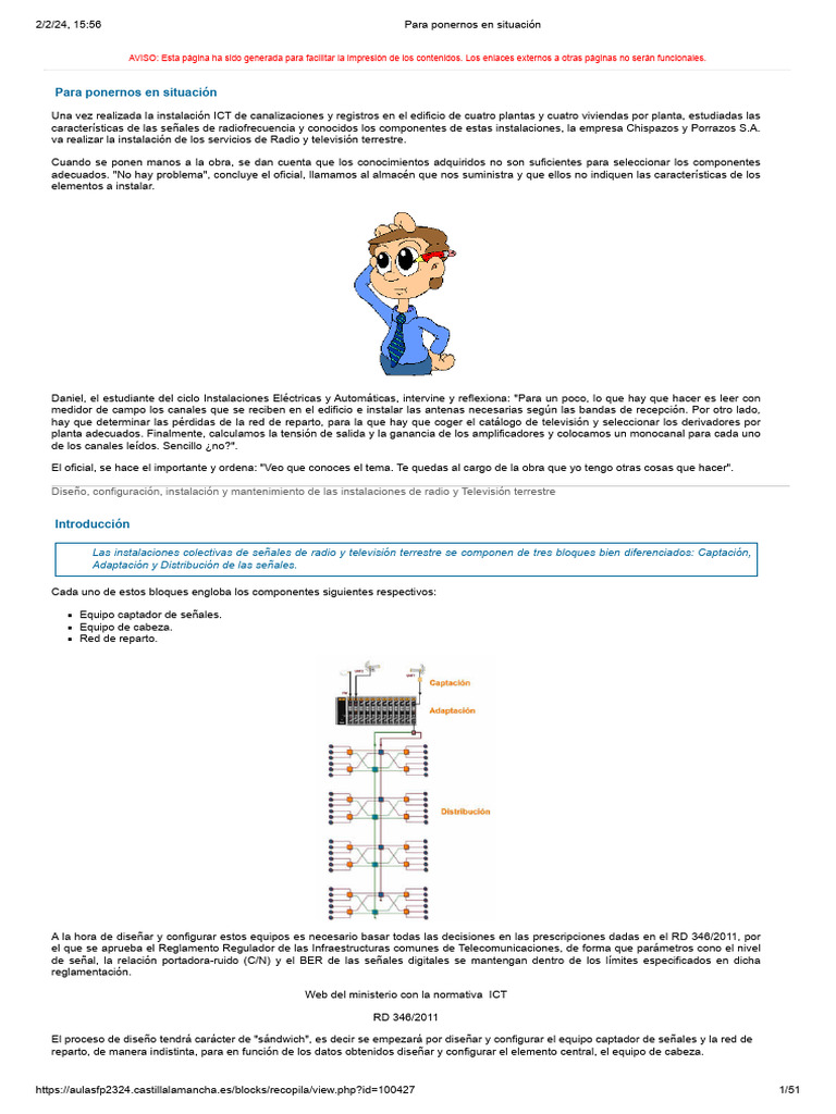 Tema 5 Ict | PDF | Antena (Radio) | Cable coaxial