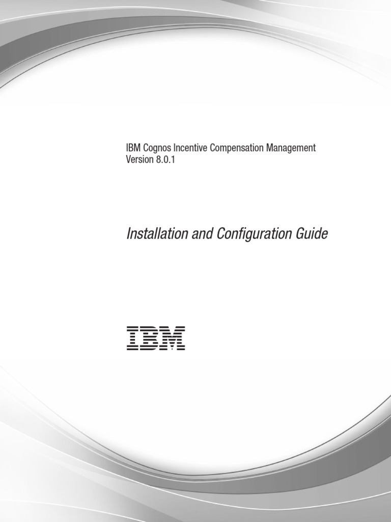 IBM Cognos ICM Install Guide v801 | PDF | Databases | Microsoft Sql Server