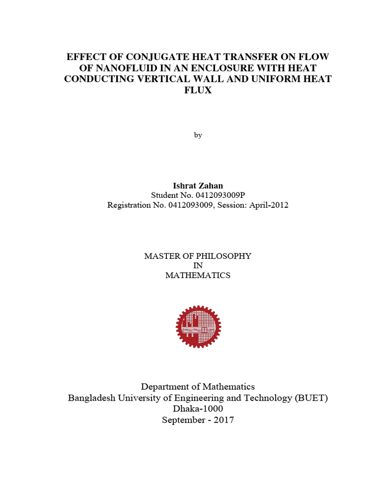 Full Thesis1 | PDF | Heat Transfer | Heat