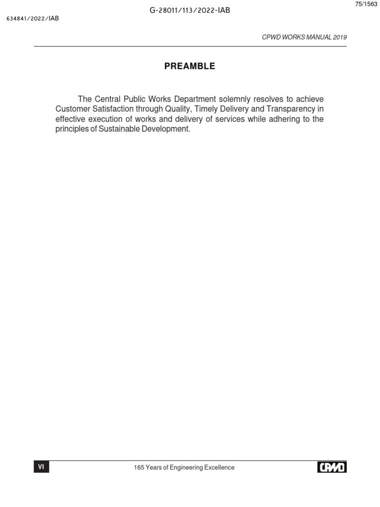 CPWD Works Manual 2019-7-8 | PDF | Government | Justice