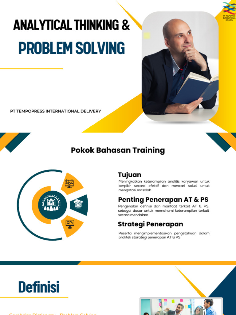 Analytical Thinking & Problem Solving | PDF