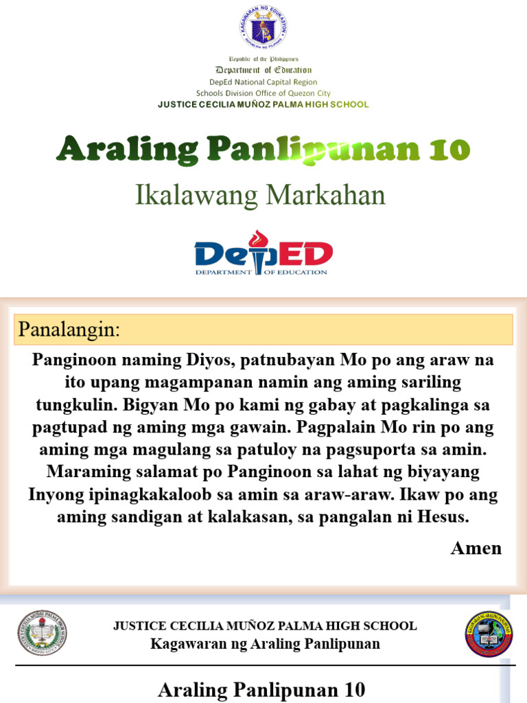 AP 2nd G Mga Isyu Sa Paggawa 2021 2022 | PDF