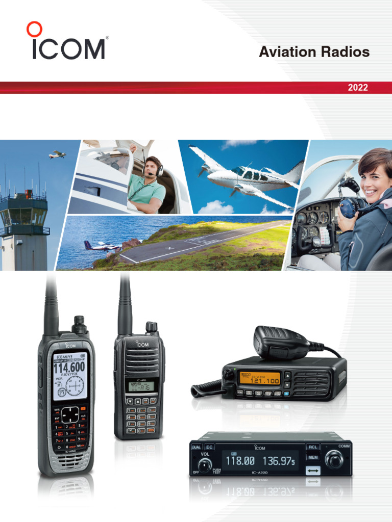 2022 Icom Aircraft Products | PDF | Mobile App | Ios