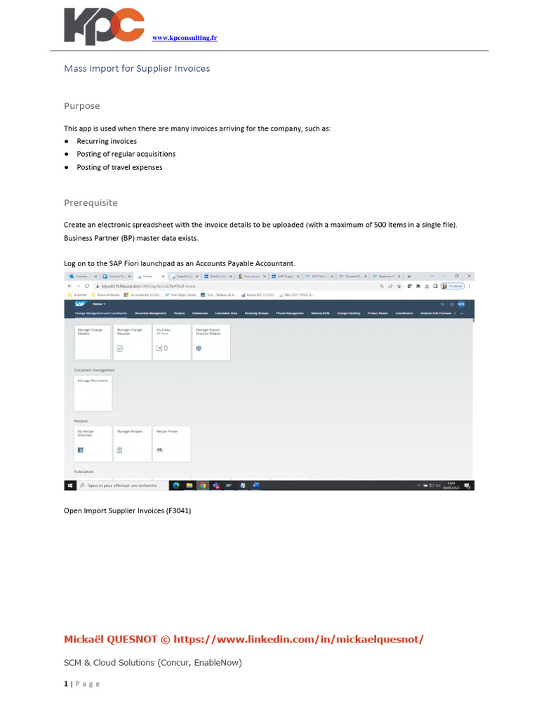 Mass Import of Supplier To S4 Hana | PDF | Accounts Payable | Microsoft Excel