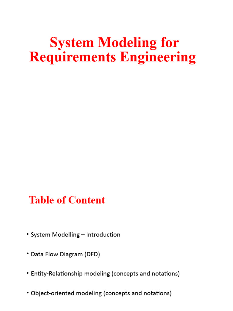 9-System ModelingFL20 | PDF | Software Design | Computer Engineering