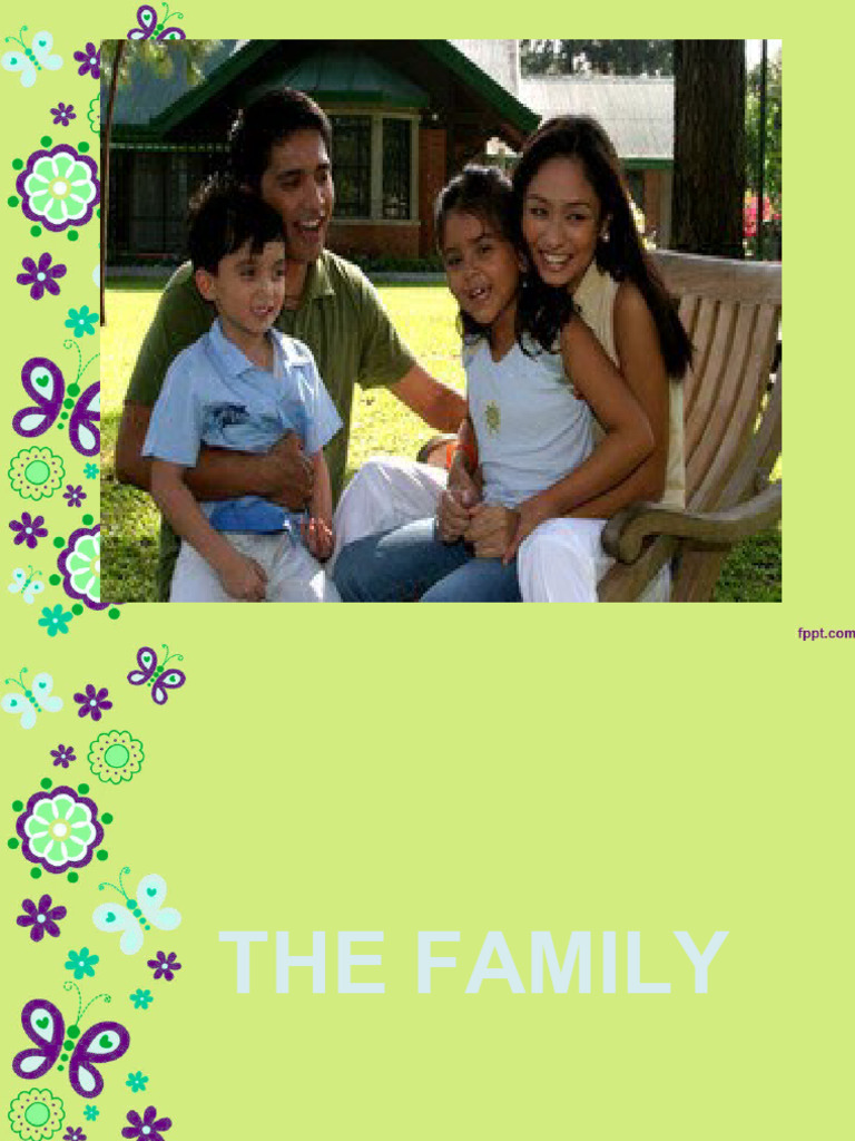 1.-Family-Intro | PDF | Family | Marriage