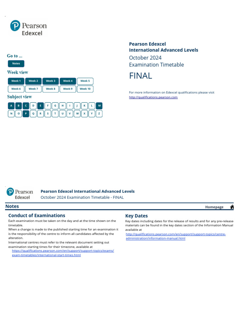 Edexcel Ial October 2022 Timetable Generator Uitm