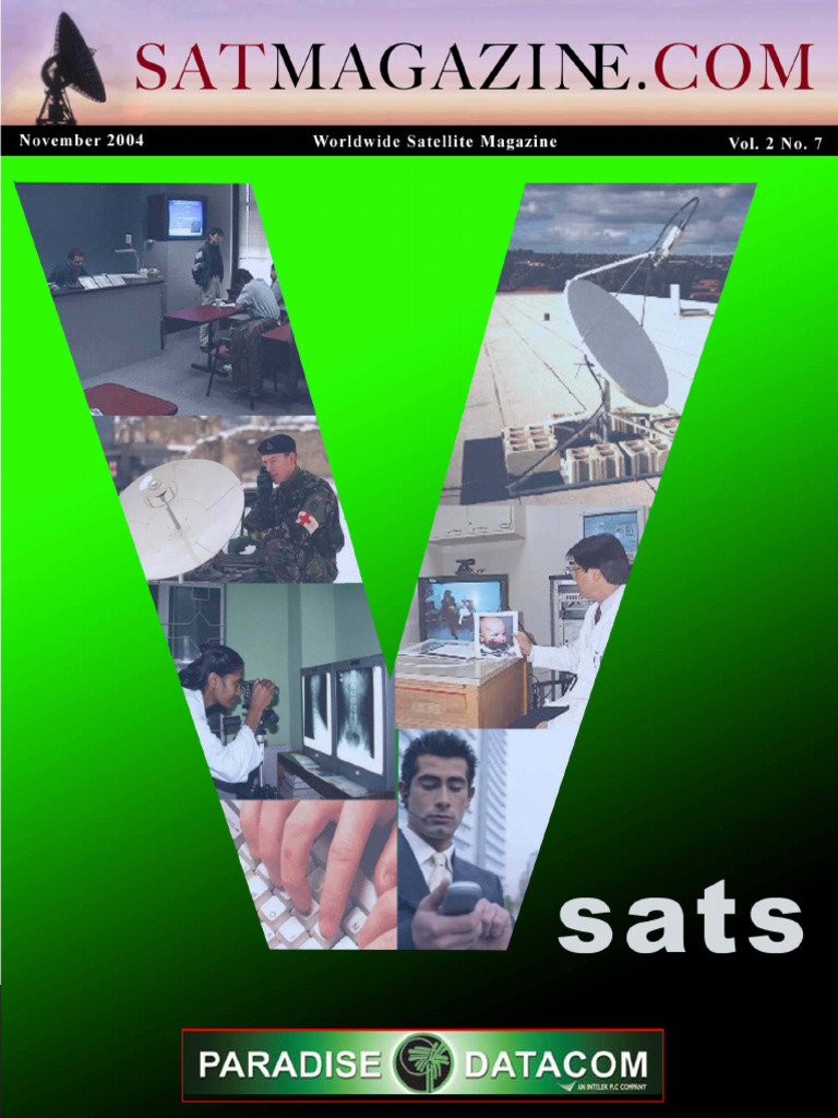 Sat Magazine 2004 | PDF | Satellite Television | Communications Satellite