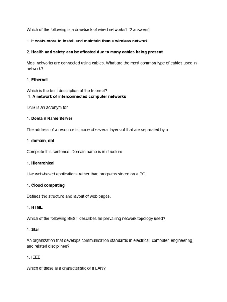 FDC Reviewer | Download Free PDF | Computer Network | Osi Model