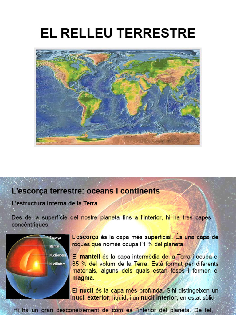 L'estructura de La Terra | PDF