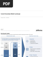 Jefferies Secondary Market Report | PDF | Market Liquidity | Microeconomics