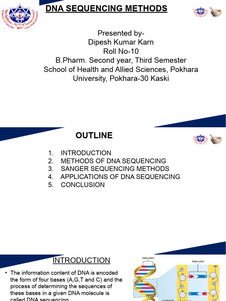 Sanger Method of DNA Sequencing | PDF | Dna Sequencing | Dna