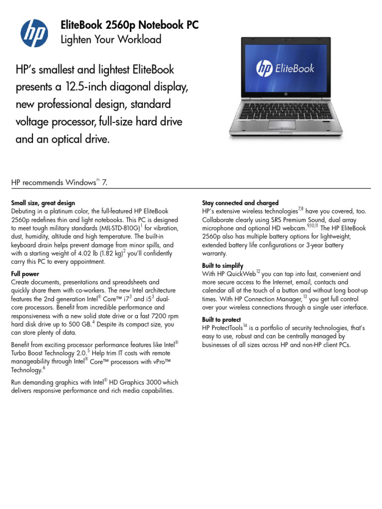 2560 P | PDF | Dvd | Laptop