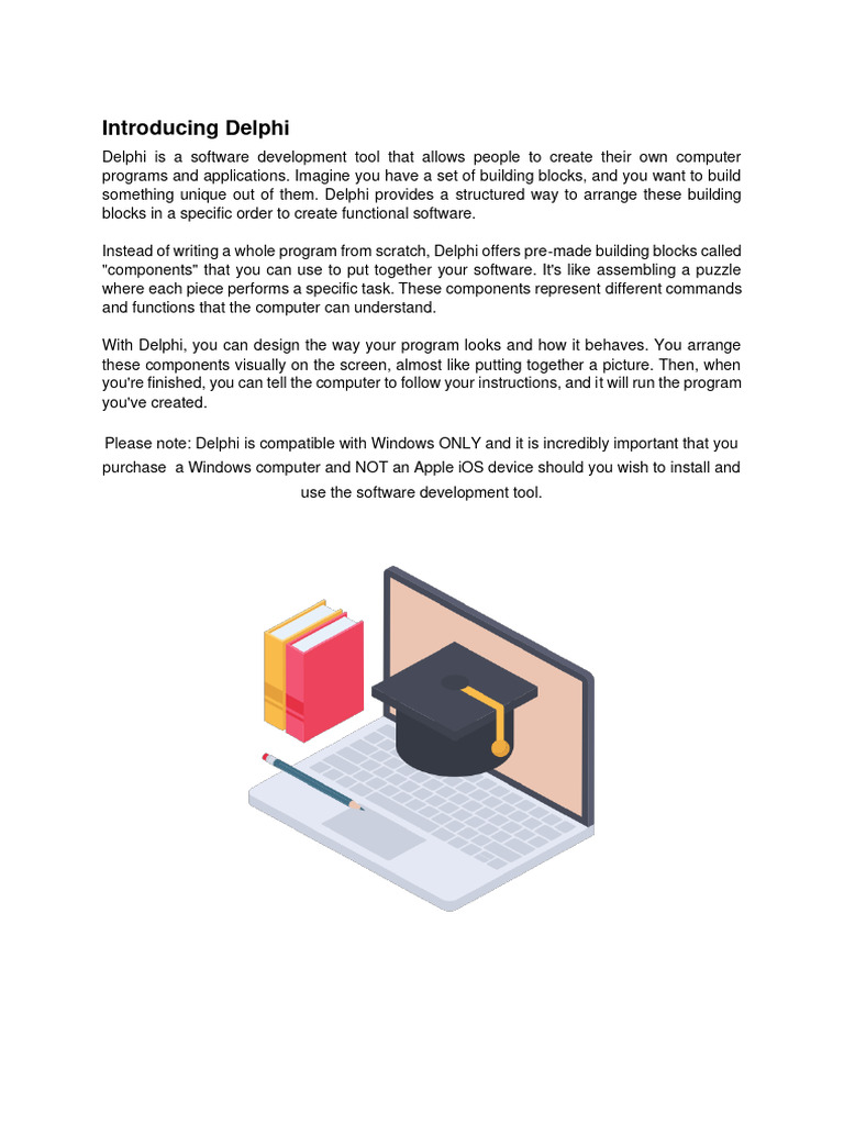 How to Install Delphi | PDF | Microsoft Windows | Computer Program