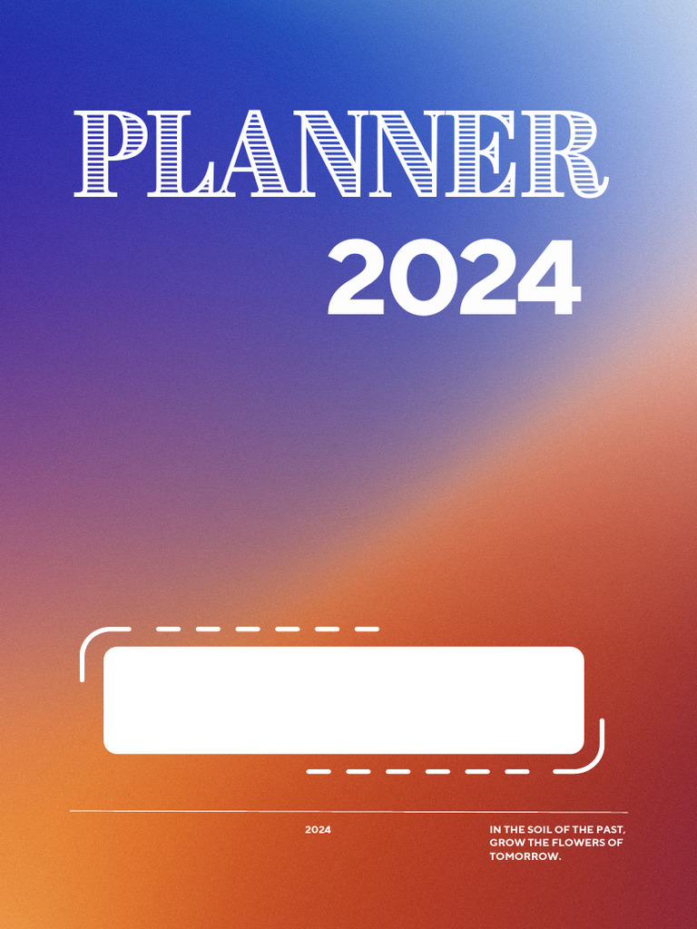 Free Digital Planner 2024 | PDF