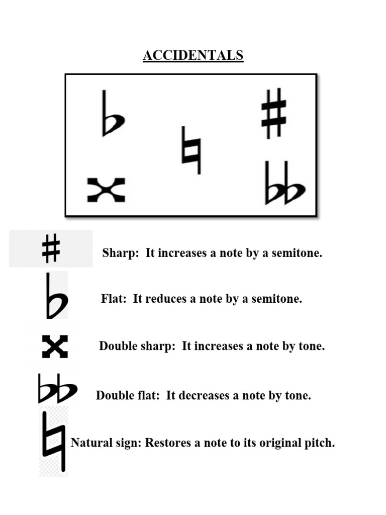 ACCIDENTALS | PDF