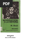 Introduccion A La Historia - Marc Bloch | PDF