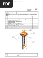 Portable Grinder Safety Checklist | PDF | Equipment | Manufactured Goods