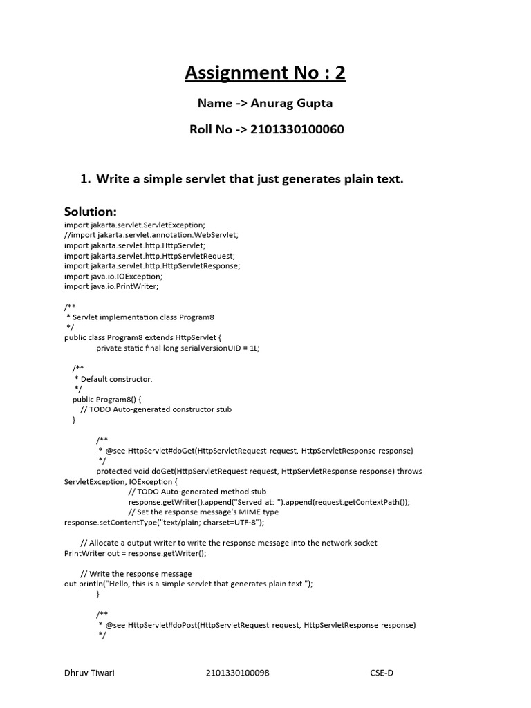 Anurag Gupta 2101330100060 CSE D | PDF | Computer Programming | Information Retrieval