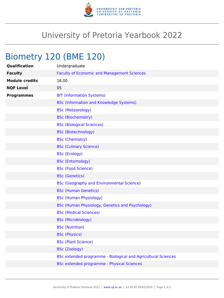 Module-BME 120 | PDF | Statistics | Regression Analysis