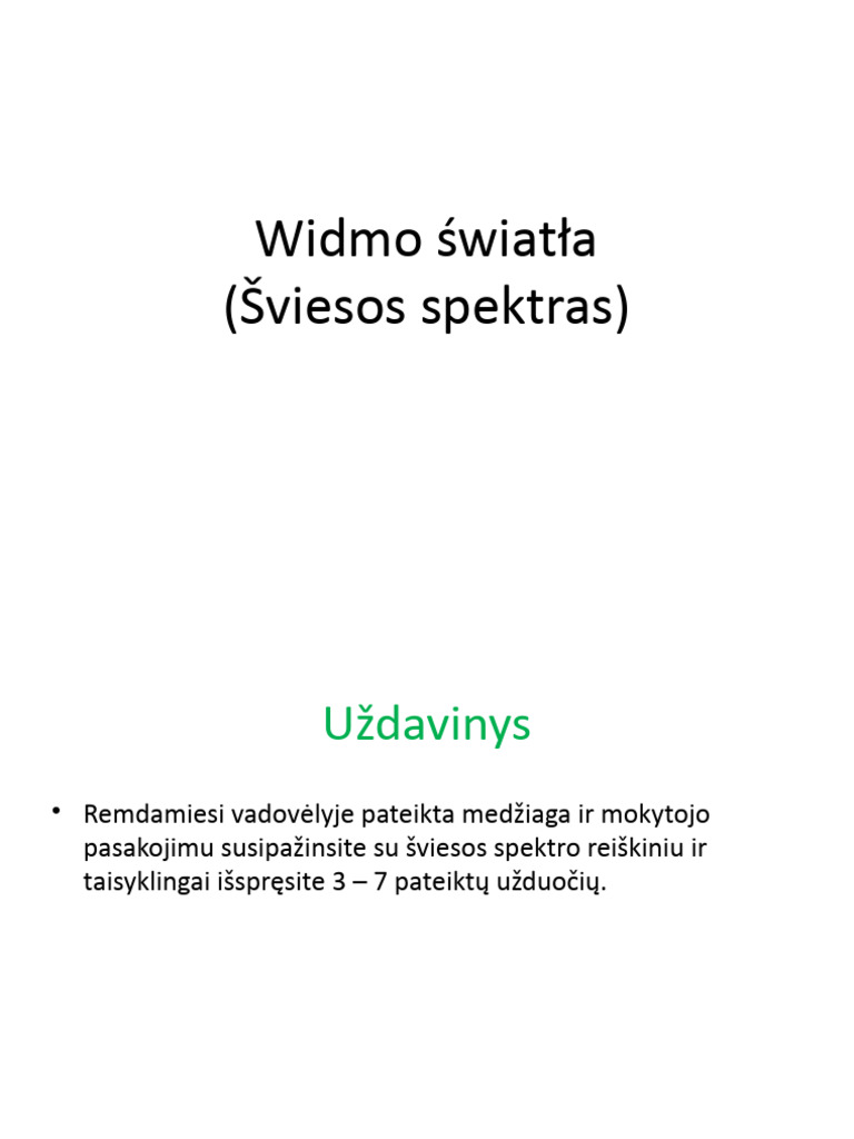 Dyspersja 7kl | PDF