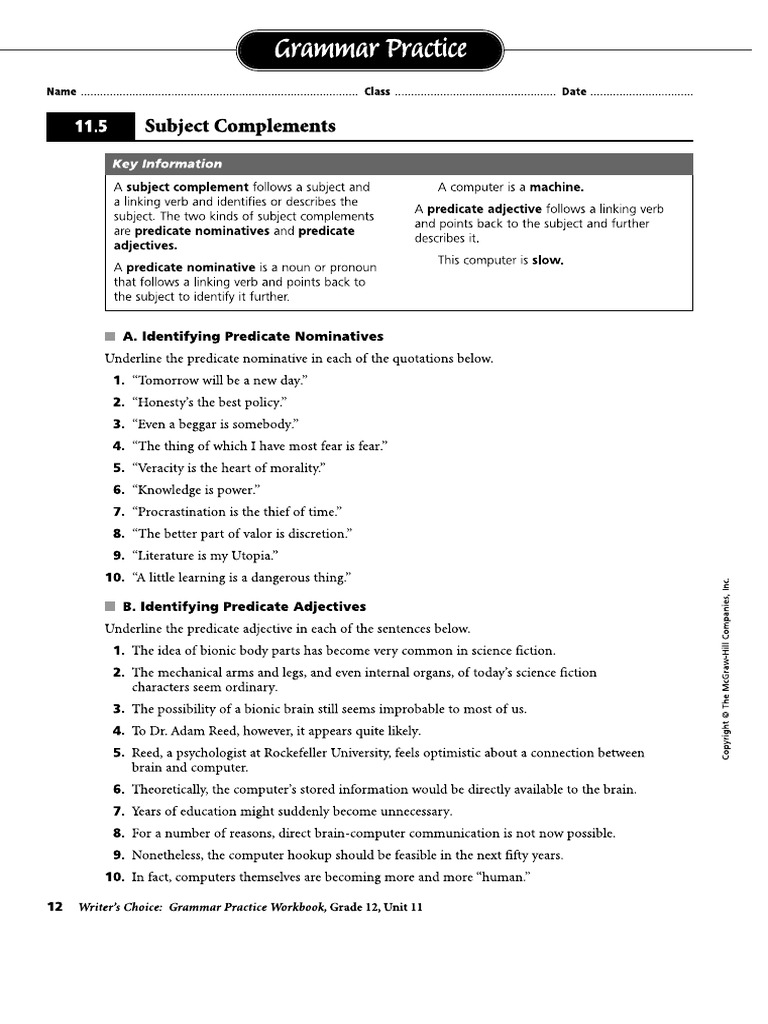 Grammar 3 | PDF
