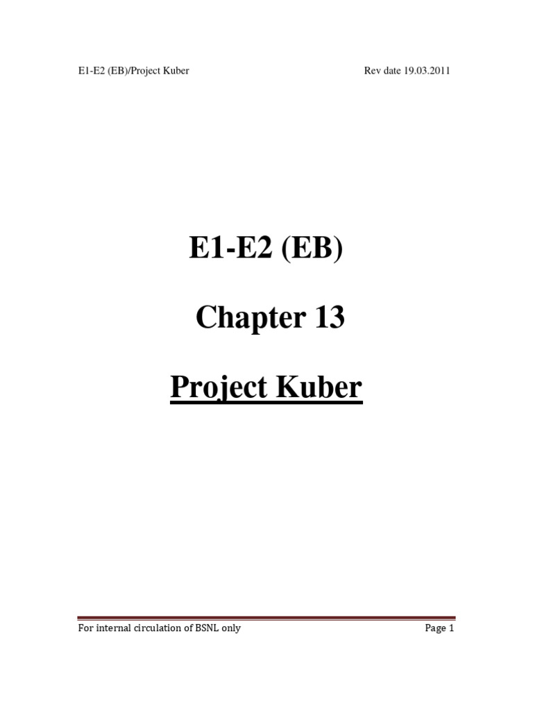 Chapter13. EB-Project Kuber | PDF