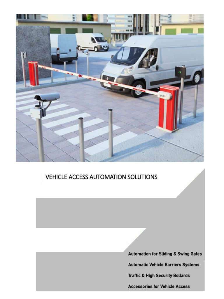 Product Presentation - Vehicle Access Automation Solutions | PDF ...