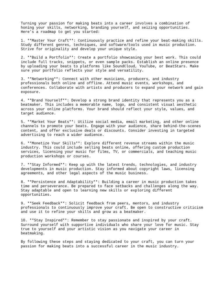 Passion To Career Pdf Brand Social Media