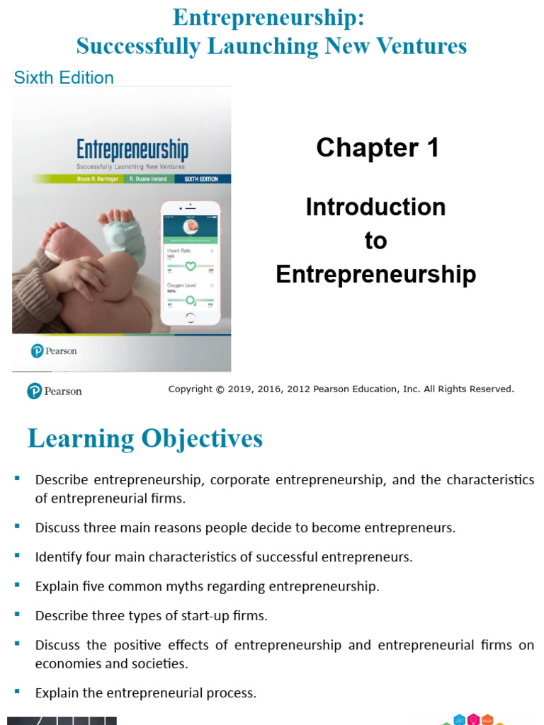 Chapter 1 - Intro To Entrepreneurship | PDF | Entrepreneurship ...
