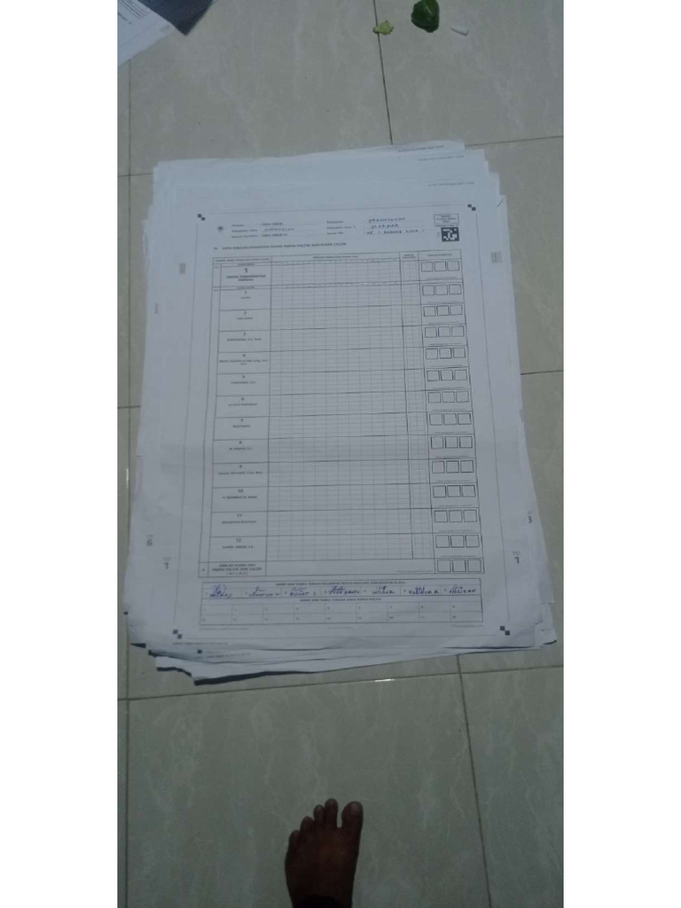 DPRD Provinsi TPS 05 | PDF