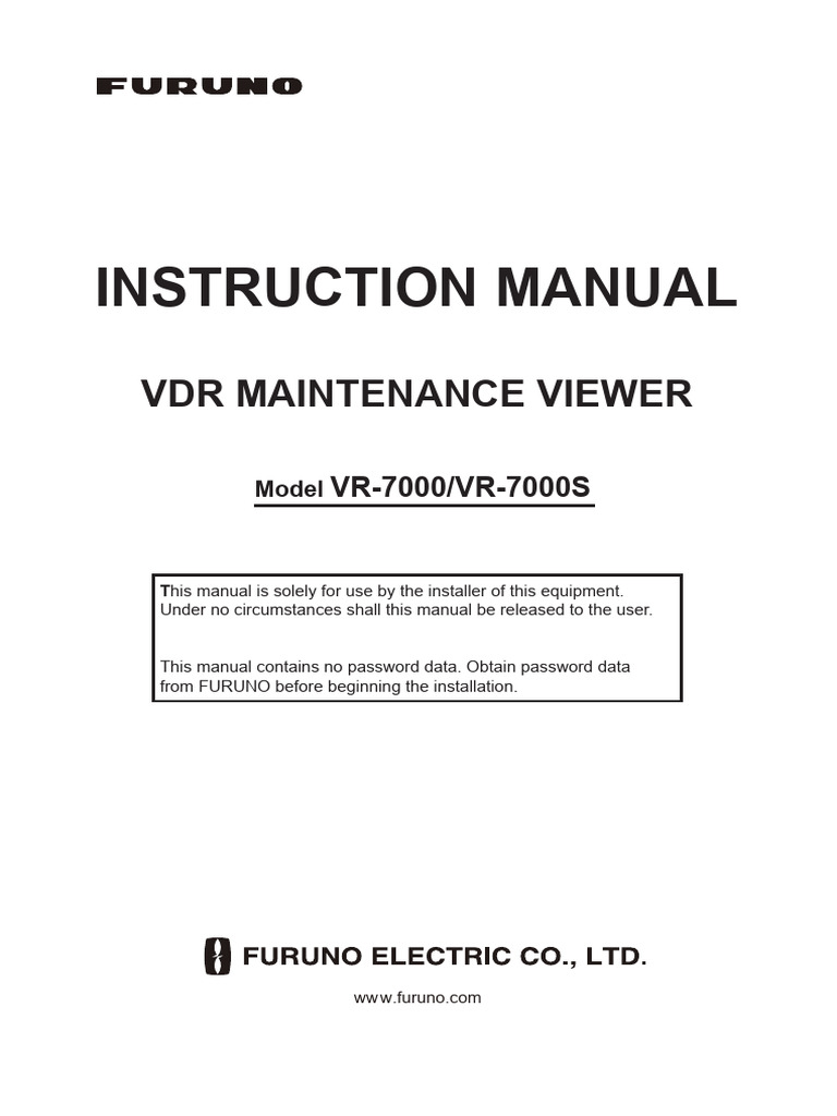 VDR Maint Viewer | PDF | Ip Address | System Software