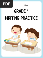 Colorful Grade 1 Writing Practice English Worksheet | PDF | Taste | Cooking