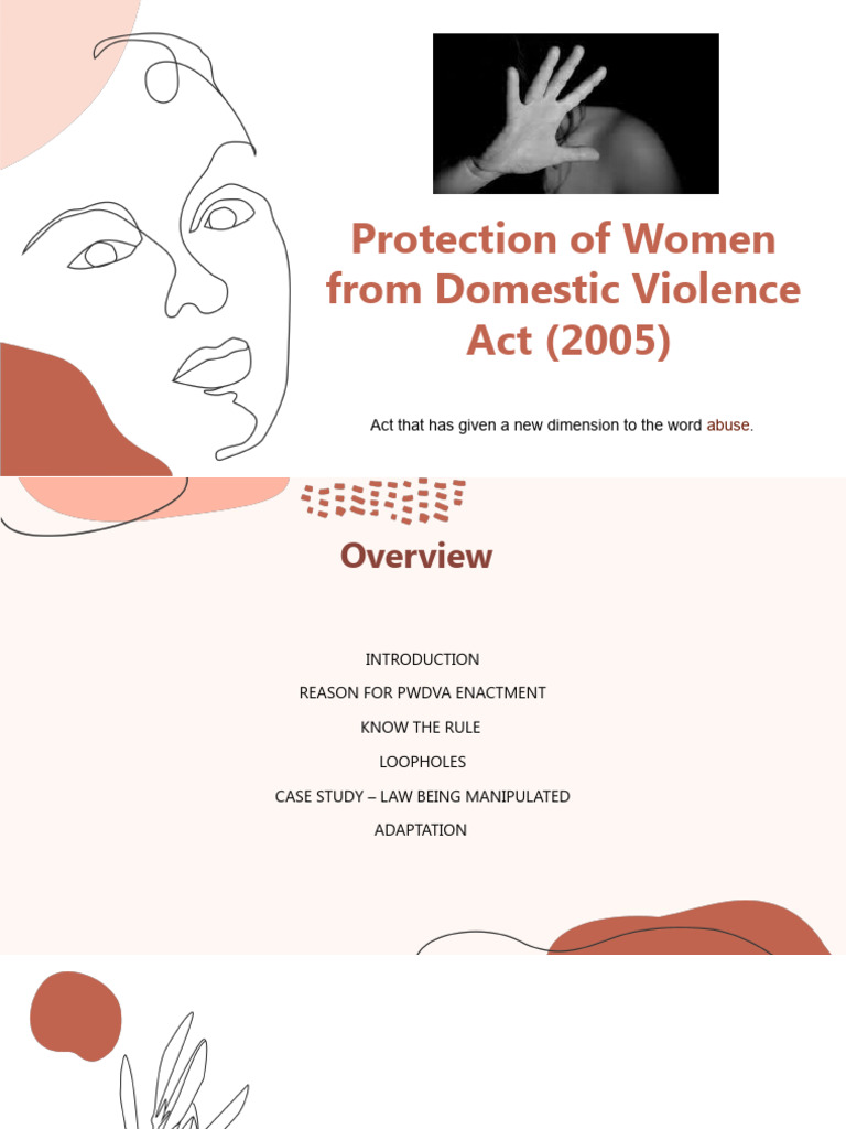 Understanding the PWDVA and Domestic Violence | PDF