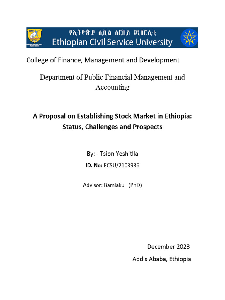 Updated Research Proposal-3 | PDF | Stocks | Financial Markets