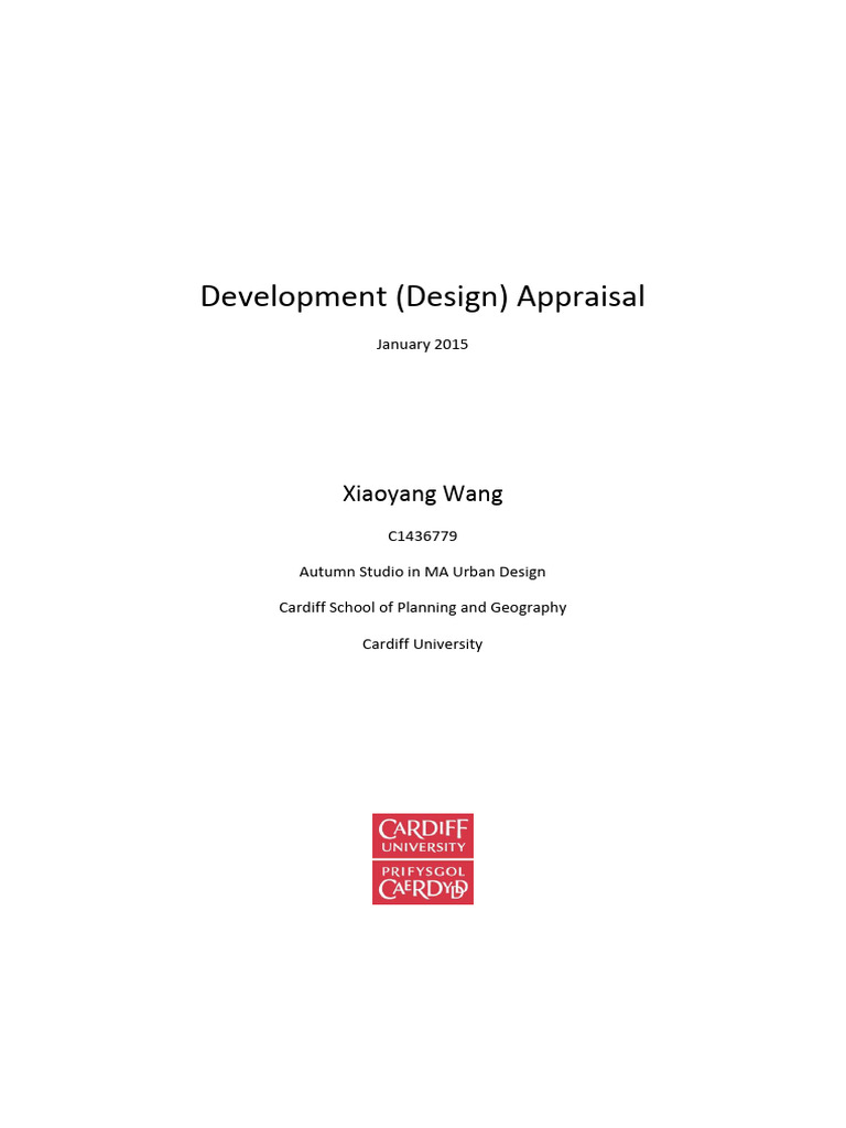 Development Design Appraisal | PDF | Valuation (Finance) | Real Estate ...