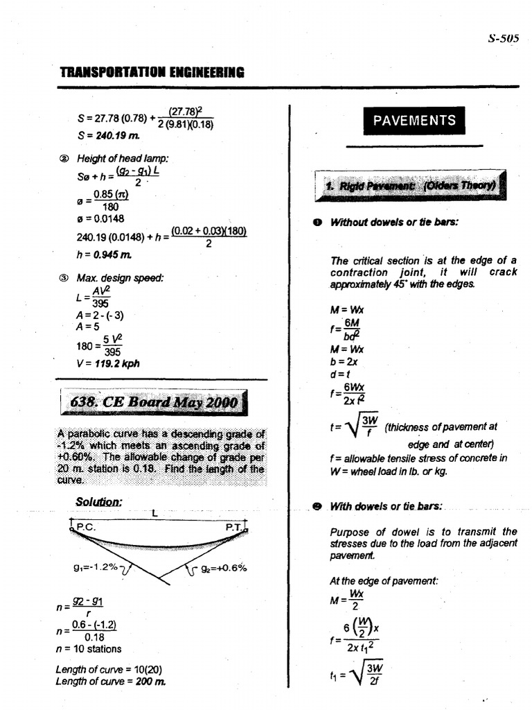 Flexible Pavement Design Calculations | PDF | Metrology | Mechanics